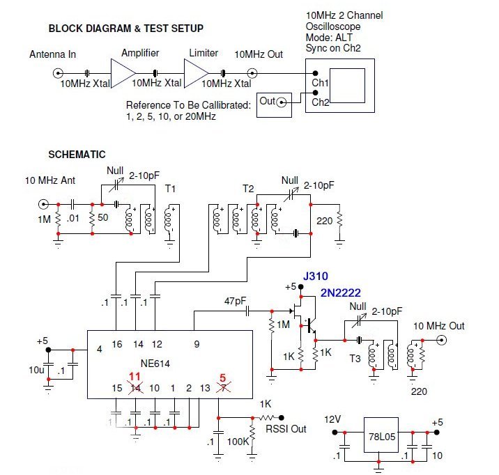 WWV 10 MHz TRF receiver - W4CWG version